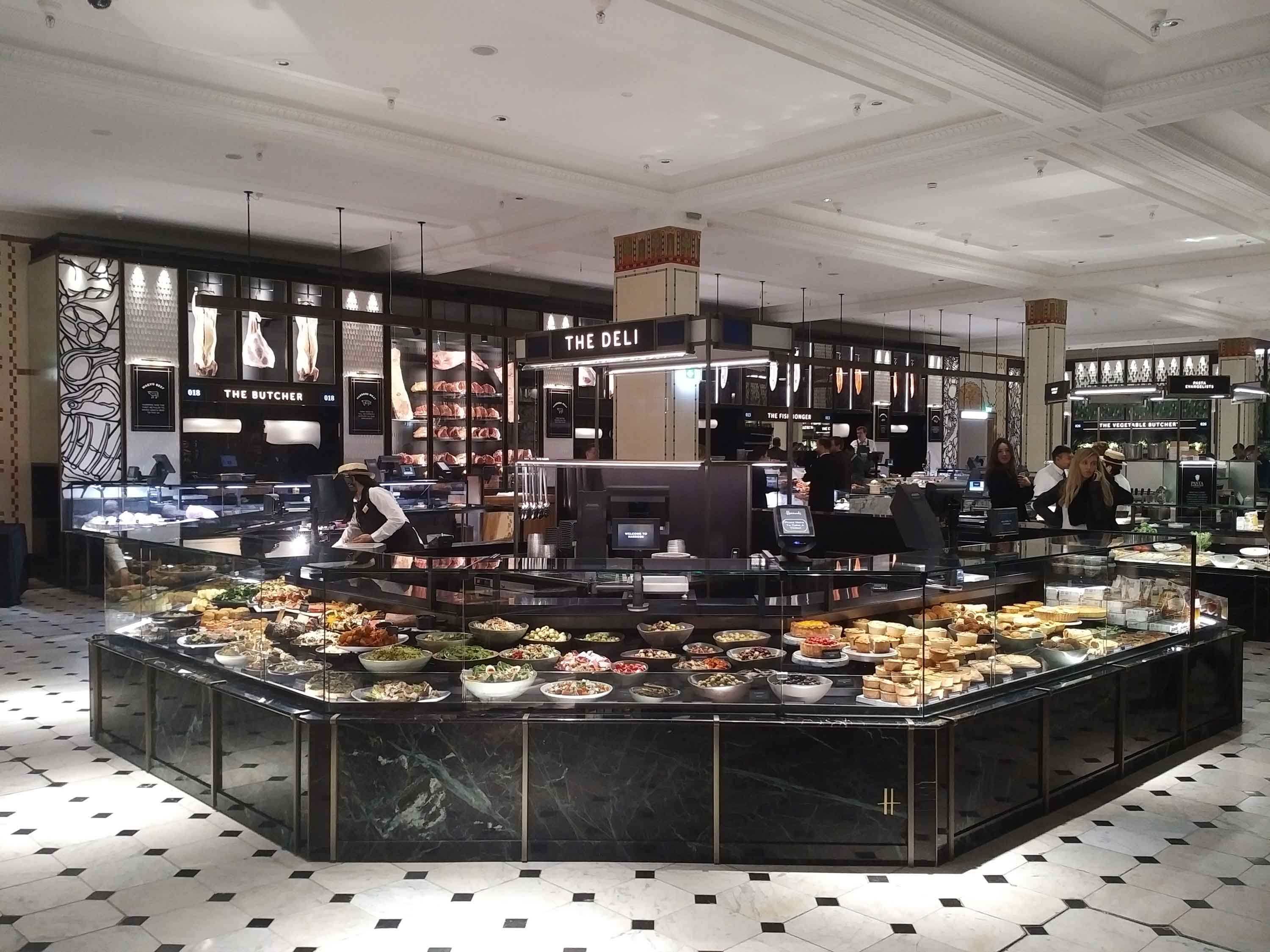 The iconic Harrods’ Food Hall is furnished by Arneg | Arneg Italia
